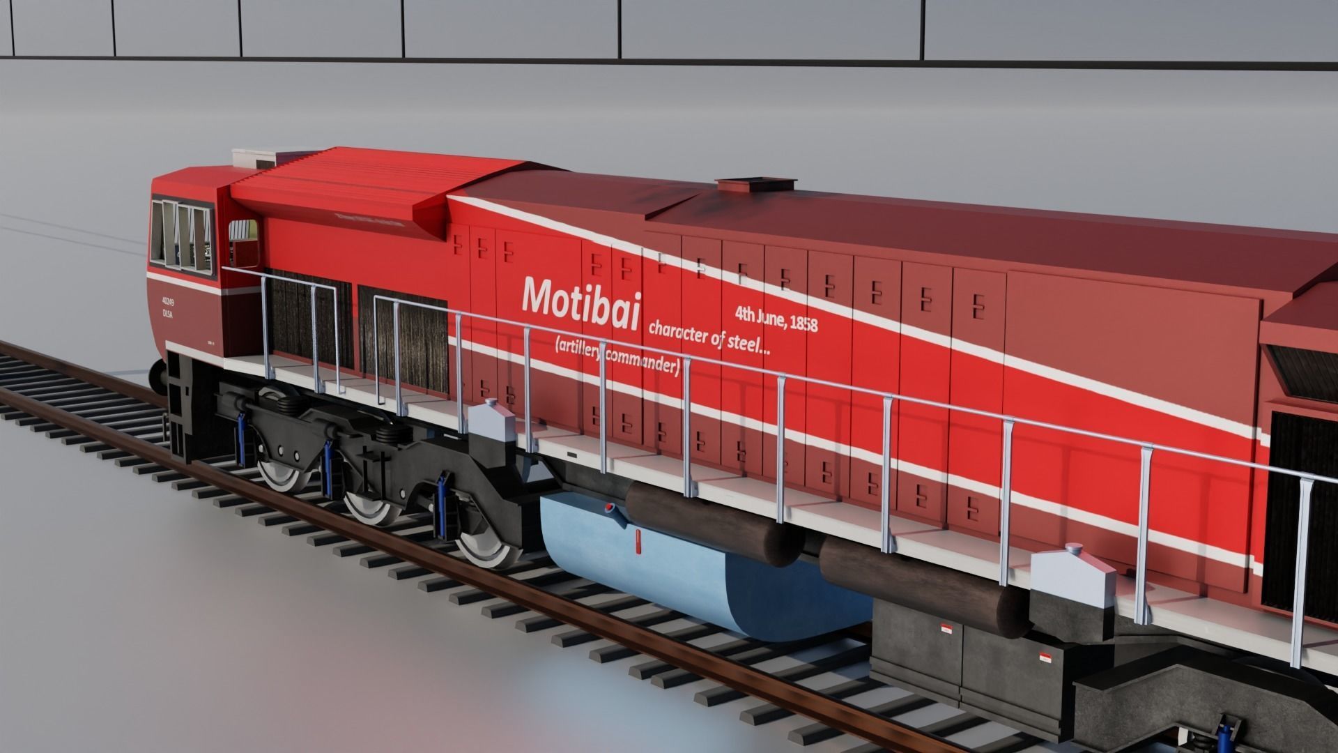 WDP 4D in DLS Alambagh new livery named MotiBai 3D model | CGTrader