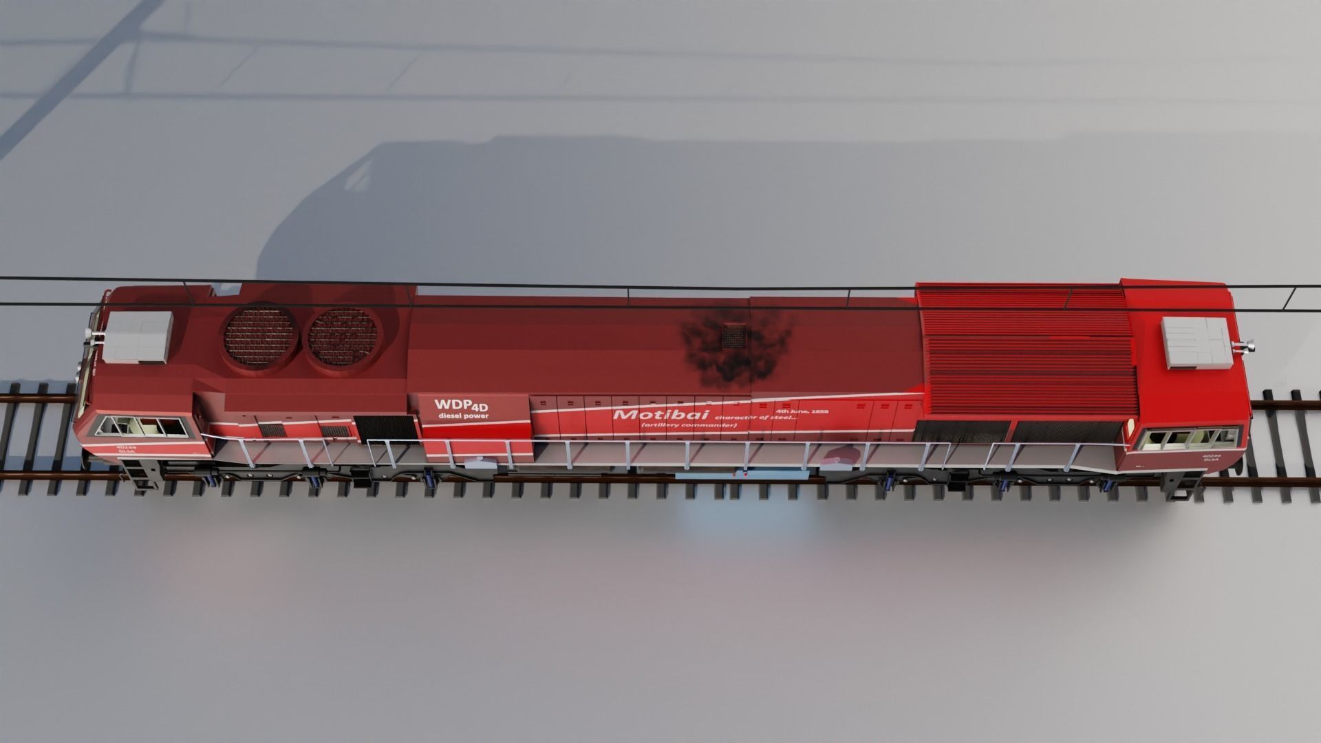 WDP 4D in DLS Alambagh new livery named MotiBai 3D model | CGTrader