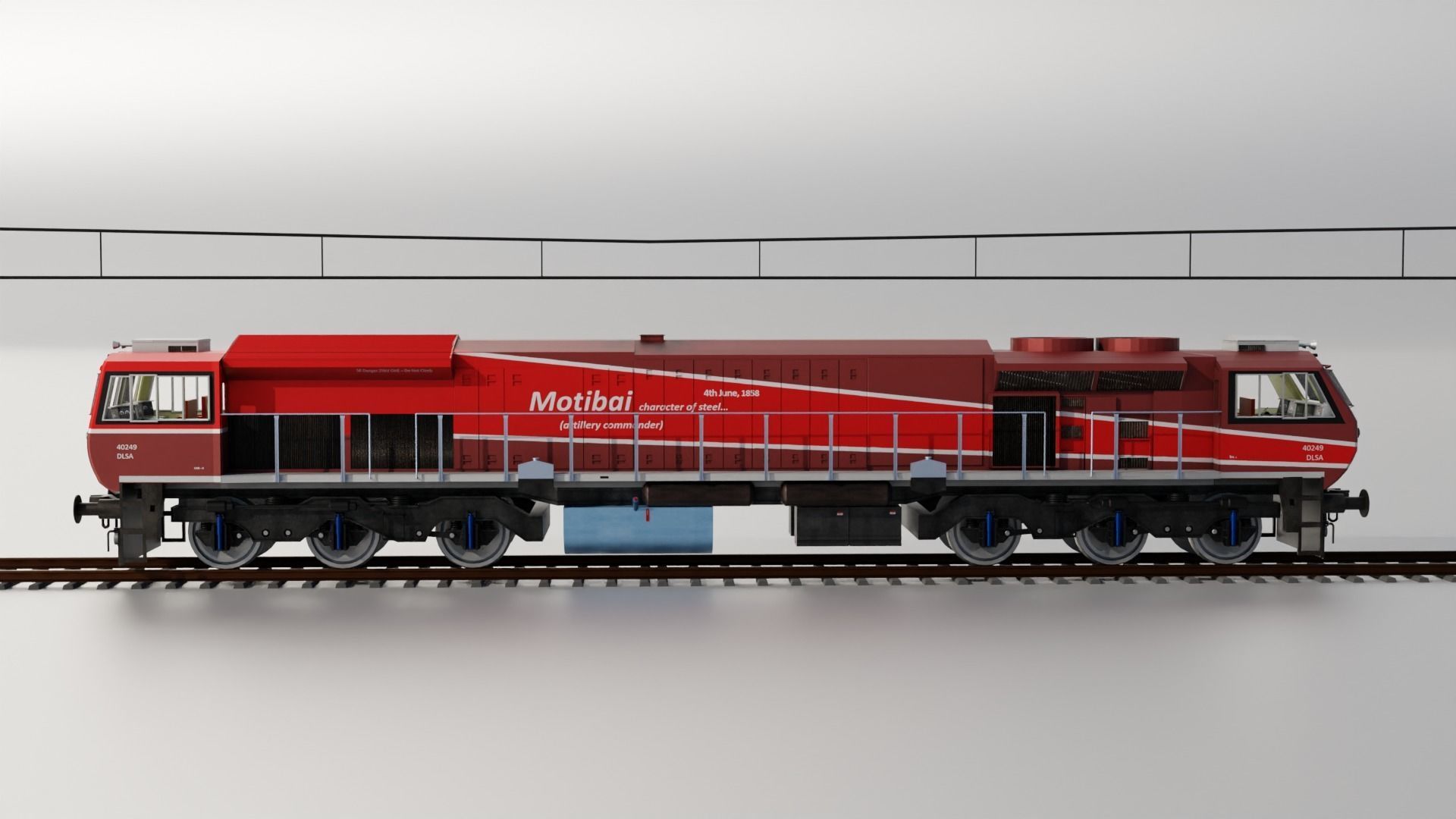 WDP 4D in DLS Alambagh new livery named MotiBai 3D model | CGTrader