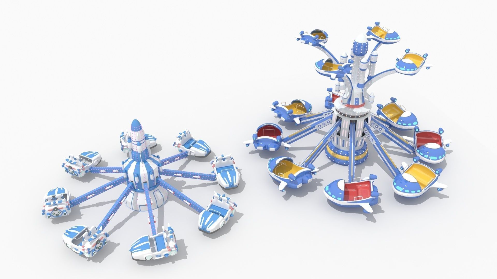 Rotating aircraft 3D model | CGTrader