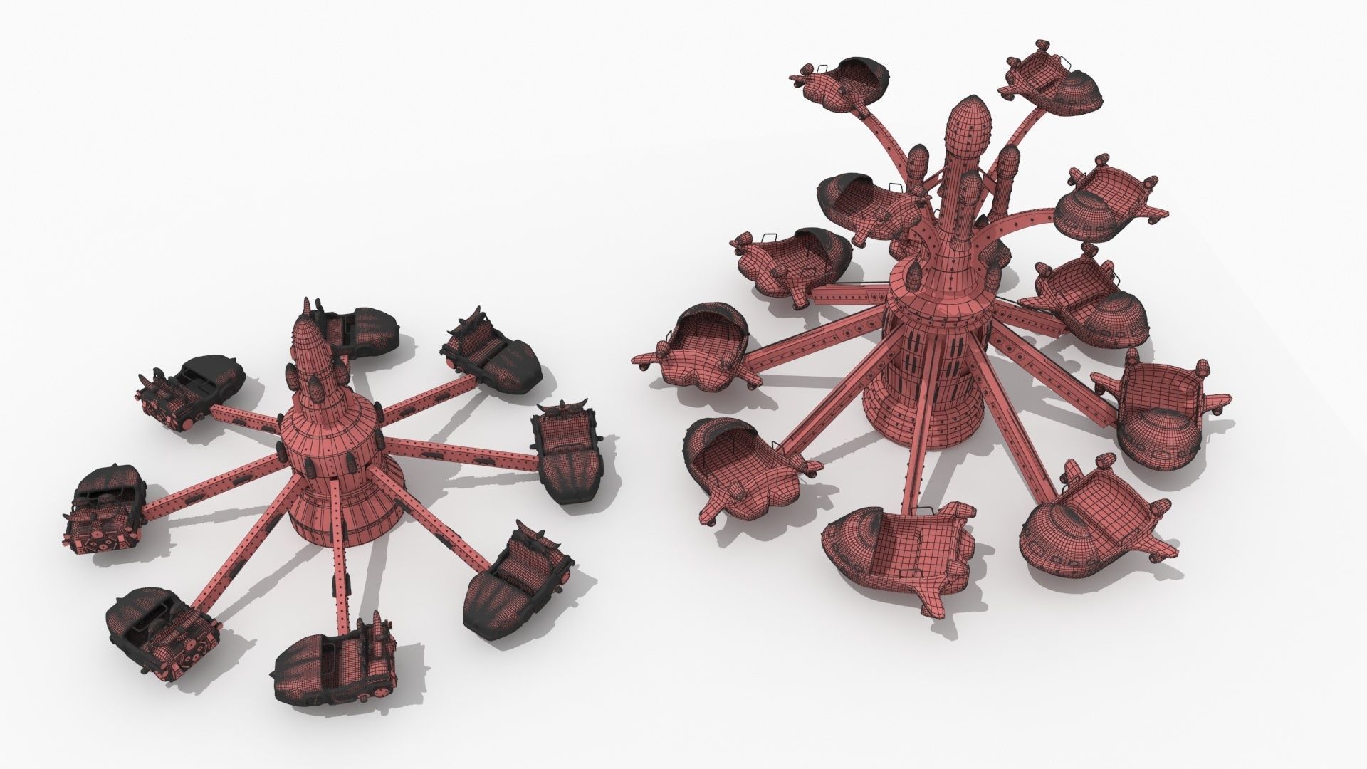 Rotating aircraft 3D model | CGTrader