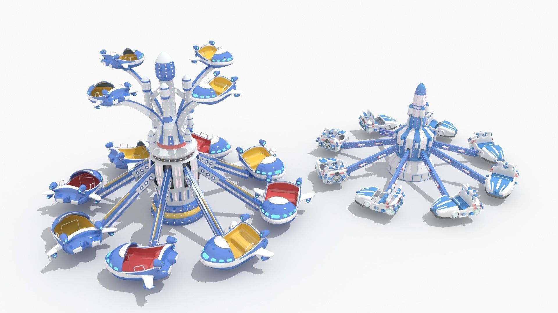 Rotating aircraft 3D model | CGTrader