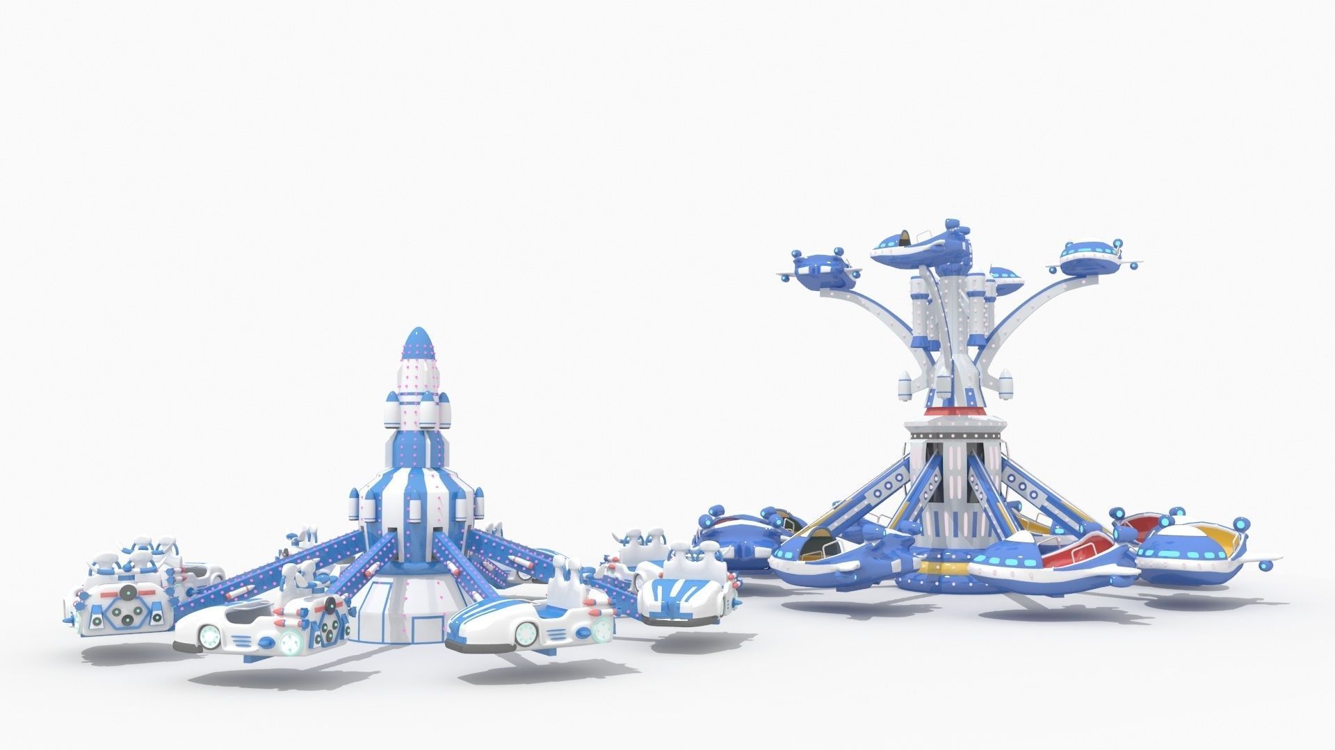 Rotating aircraft 3D model | CGTrader