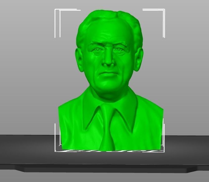 Gene Hackman 3D model 3D printable | CGTrader