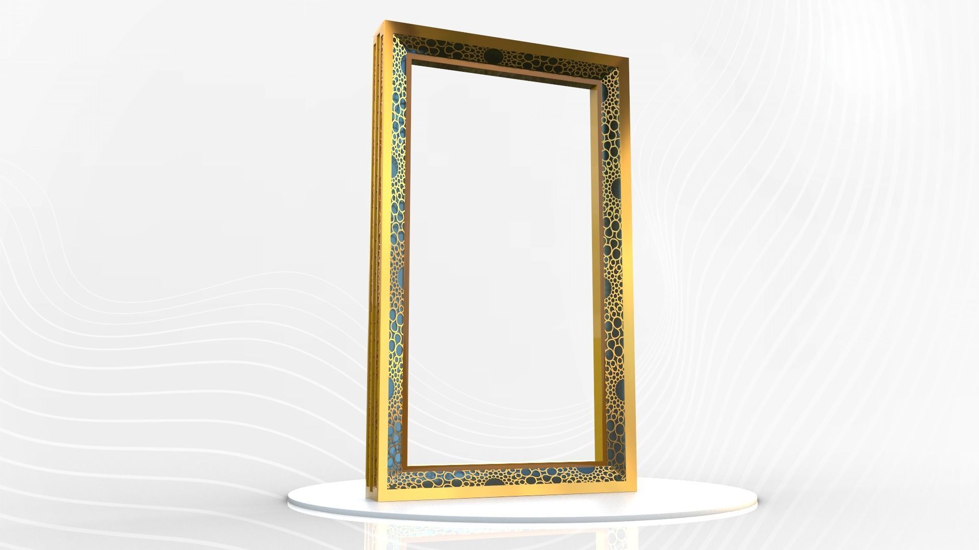 3D model Dubai frame - UAE VR / AR / low-poly | CGTrader