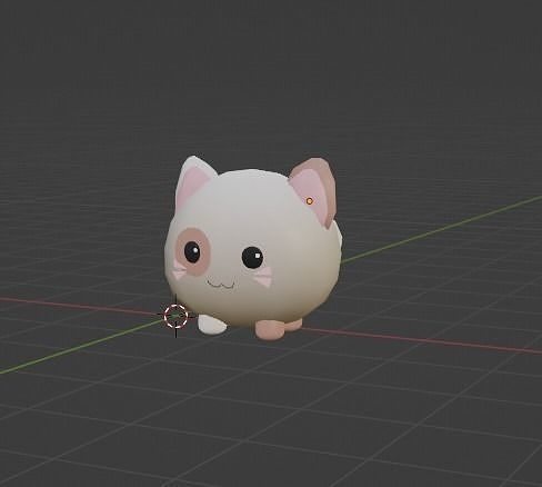 Low Poly Cat free 3D model | CGTrader