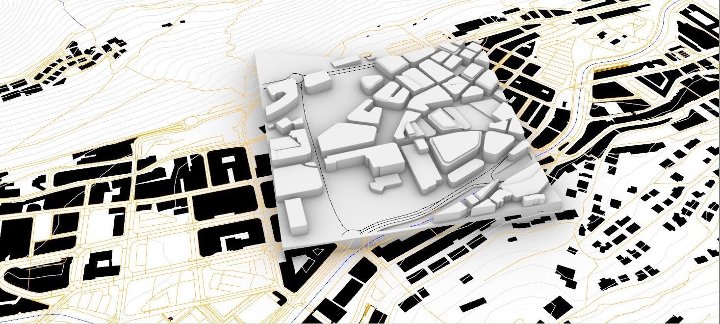 Andorra City Topography and 3D City Model free 3D model 3D printable ...