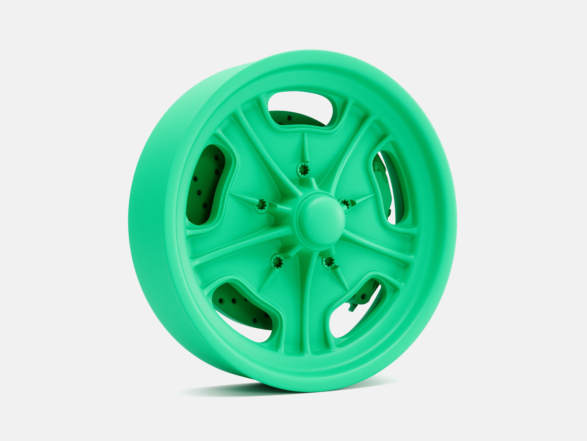 15x4 American Rebel Starburst Wheel and Brake 3D model 3D printable ...