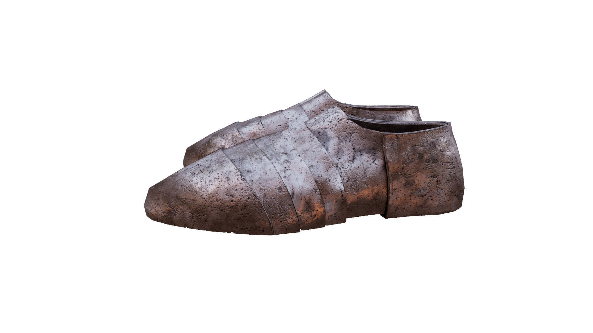 Metal boot pbr 3d model lowpoly and highpoly 3D model | CGTrader