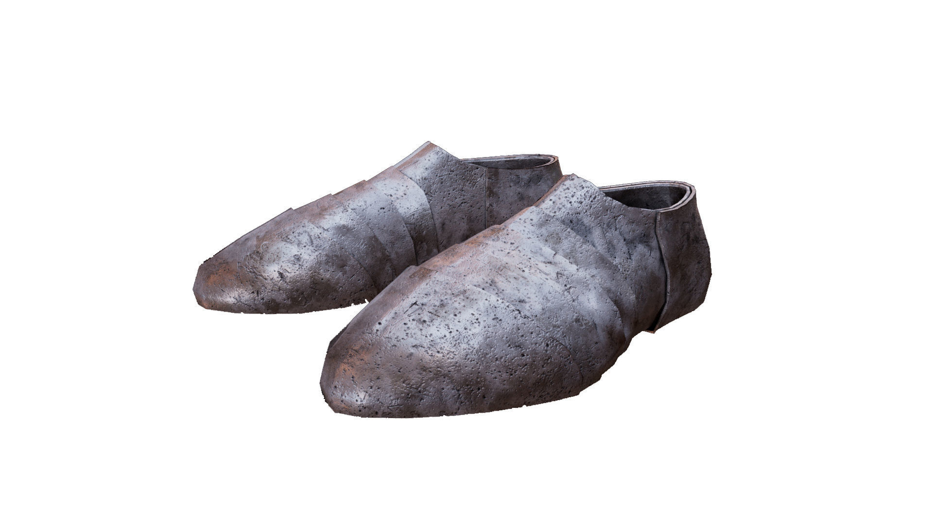 Metal boot pbr 3d model lowpoly and highpoly 3D model | CGTrader