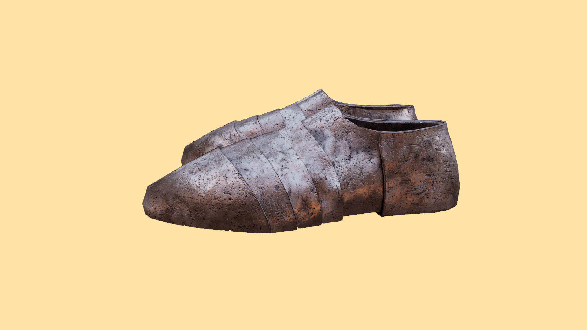 Metal boot pbr 3d model lowpoly and highpoly 3D model | CGTrader