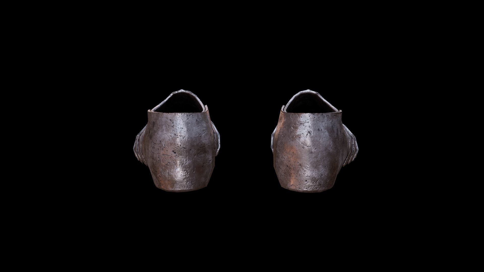 Metal boot pbr 3d model lowpoly and highpoly 3D model | CGTrader