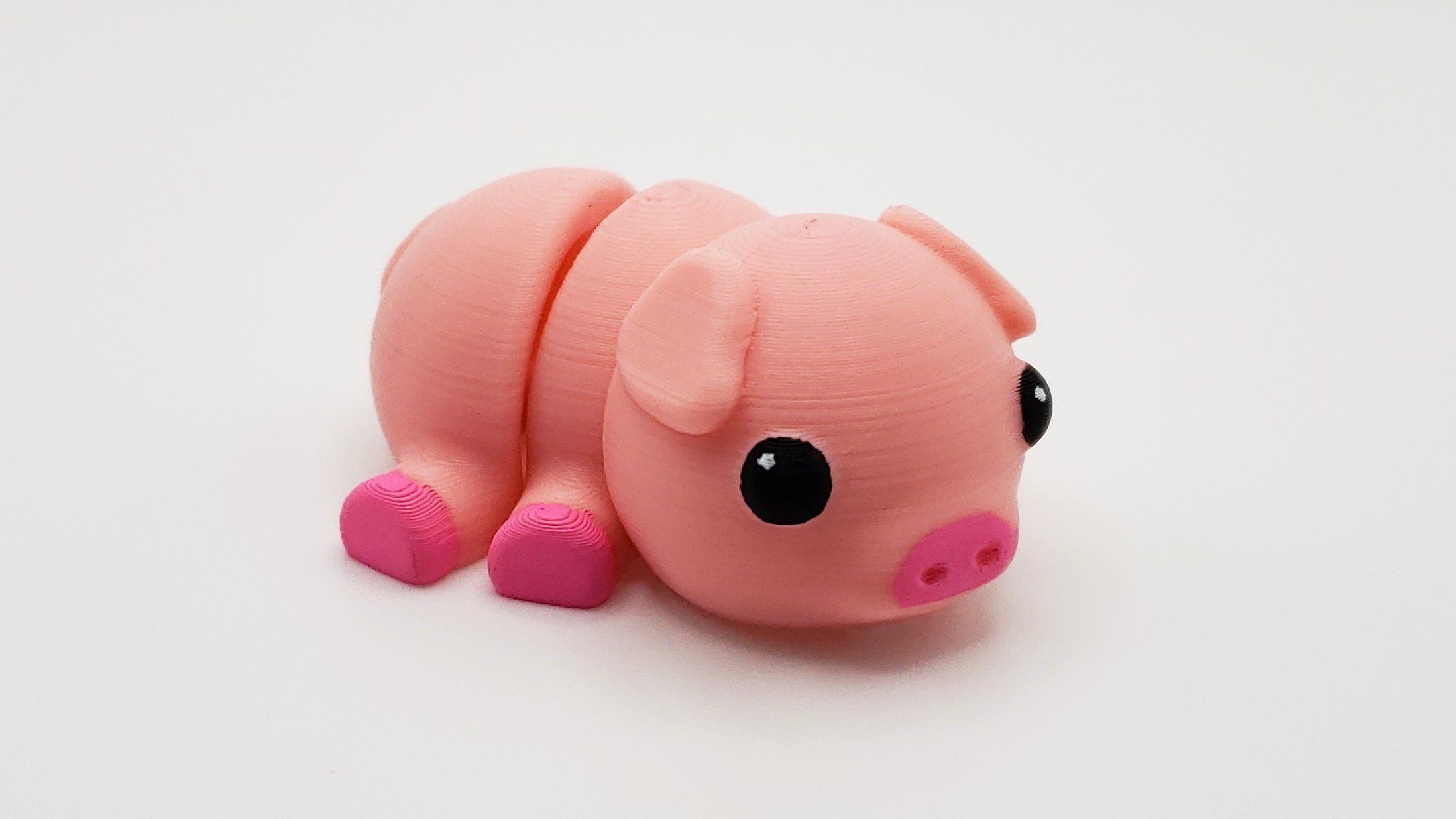 Articulating Baby Pig 3D model 3D printable | CGTrader