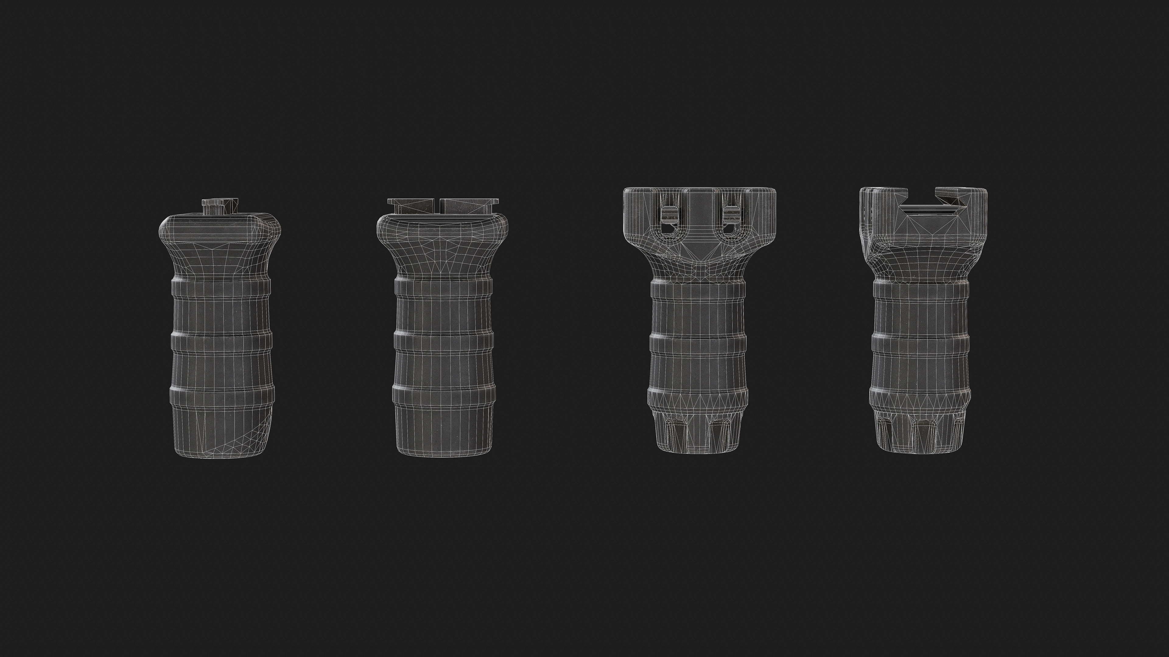 3D model Tango Down vertical grip VR / AR / low-poly | CGTrader