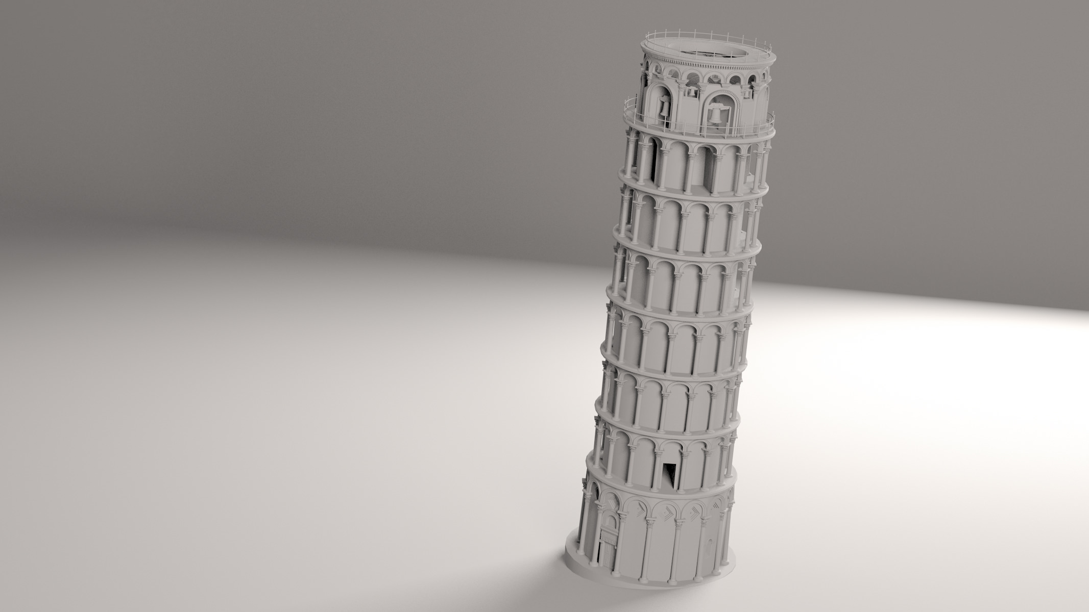 Pisa tower 3D model | CGTrader