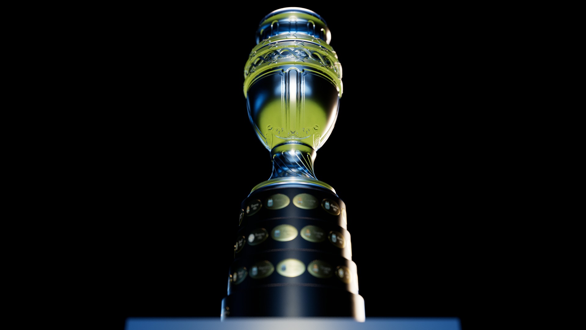 Copa America Trophy 3D model | CGTrader