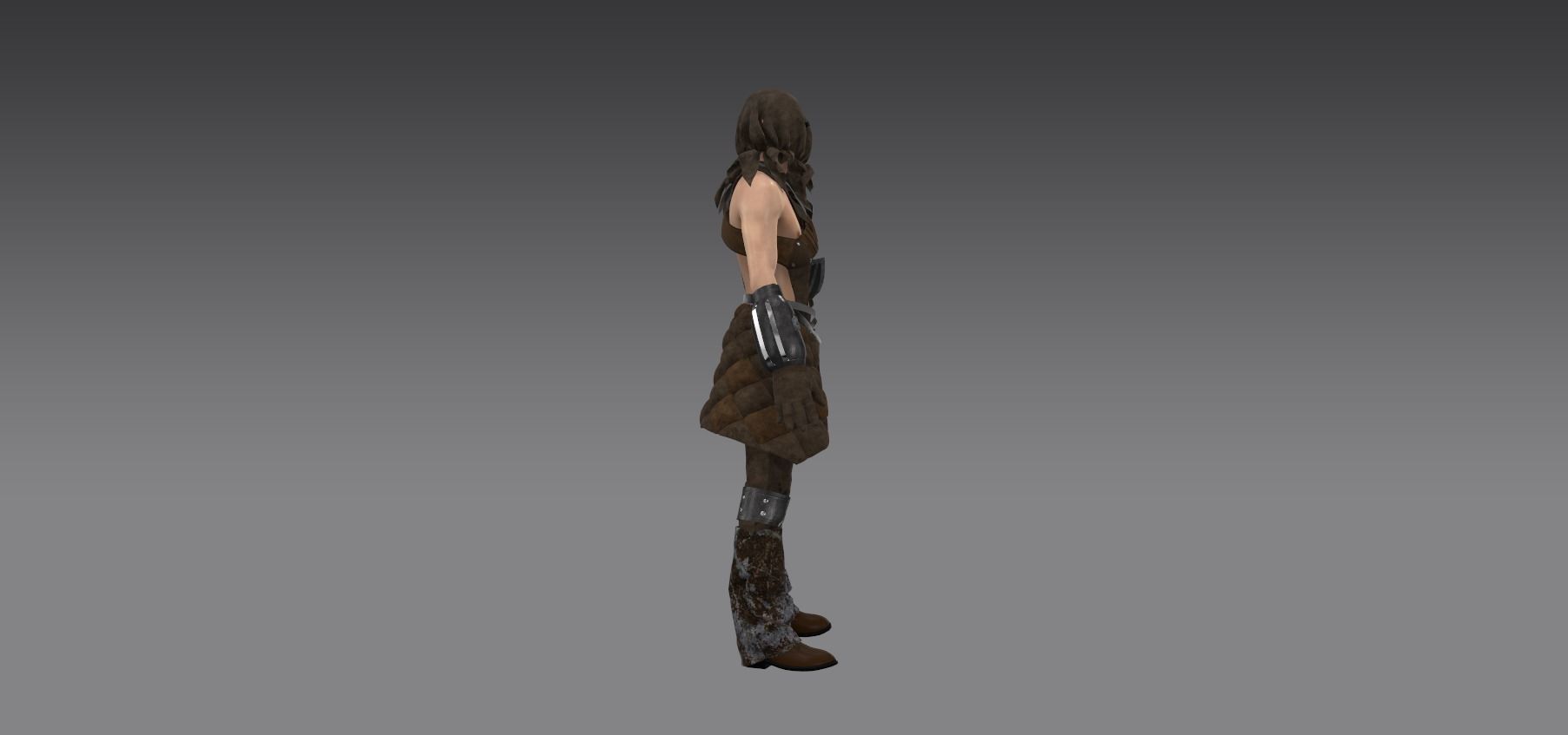 FALLOUT Raider Warrior garment 3D model | CGTrader