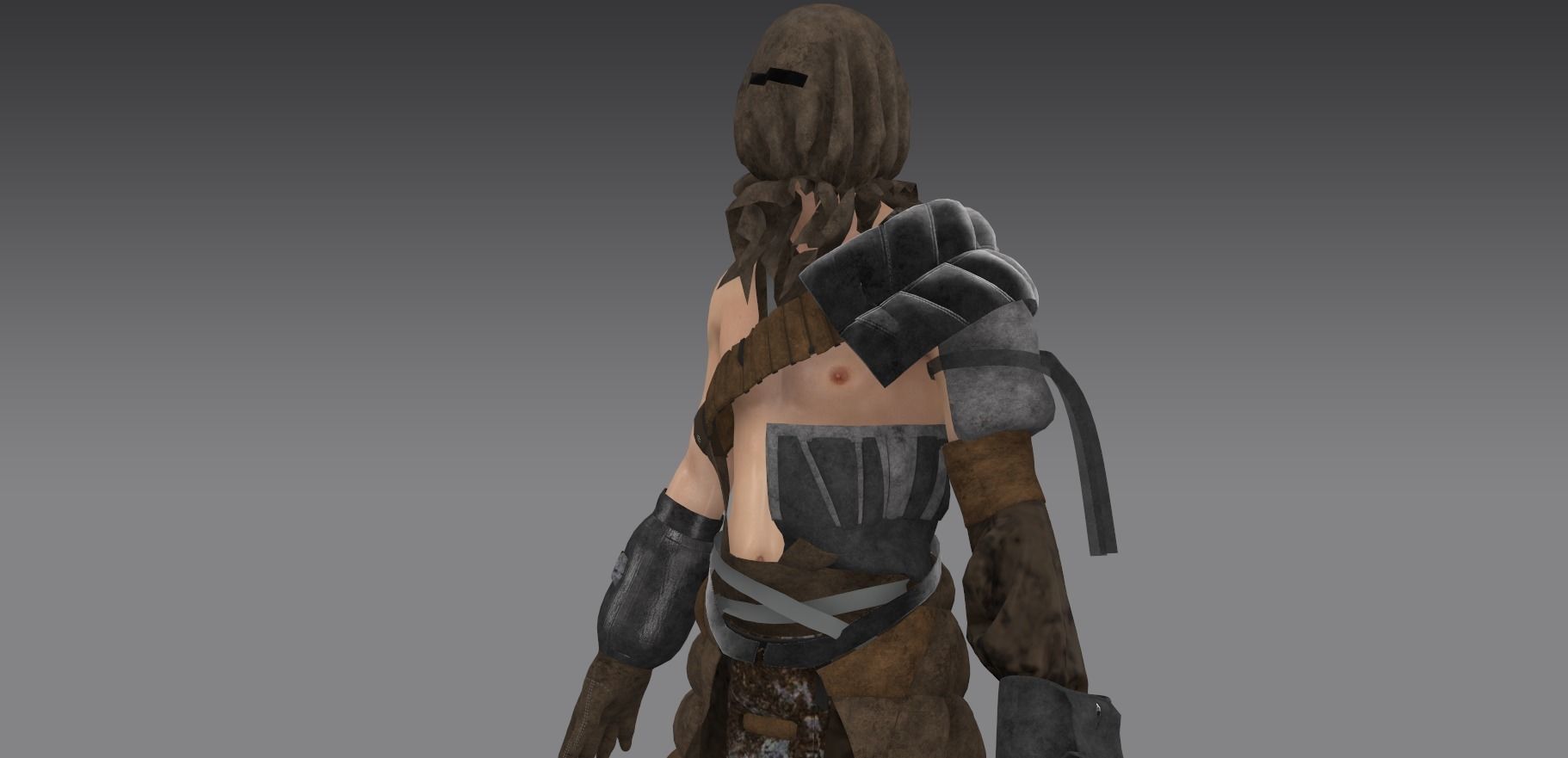 FALLOUT Raider Warrior garment 3D model | CGTrader