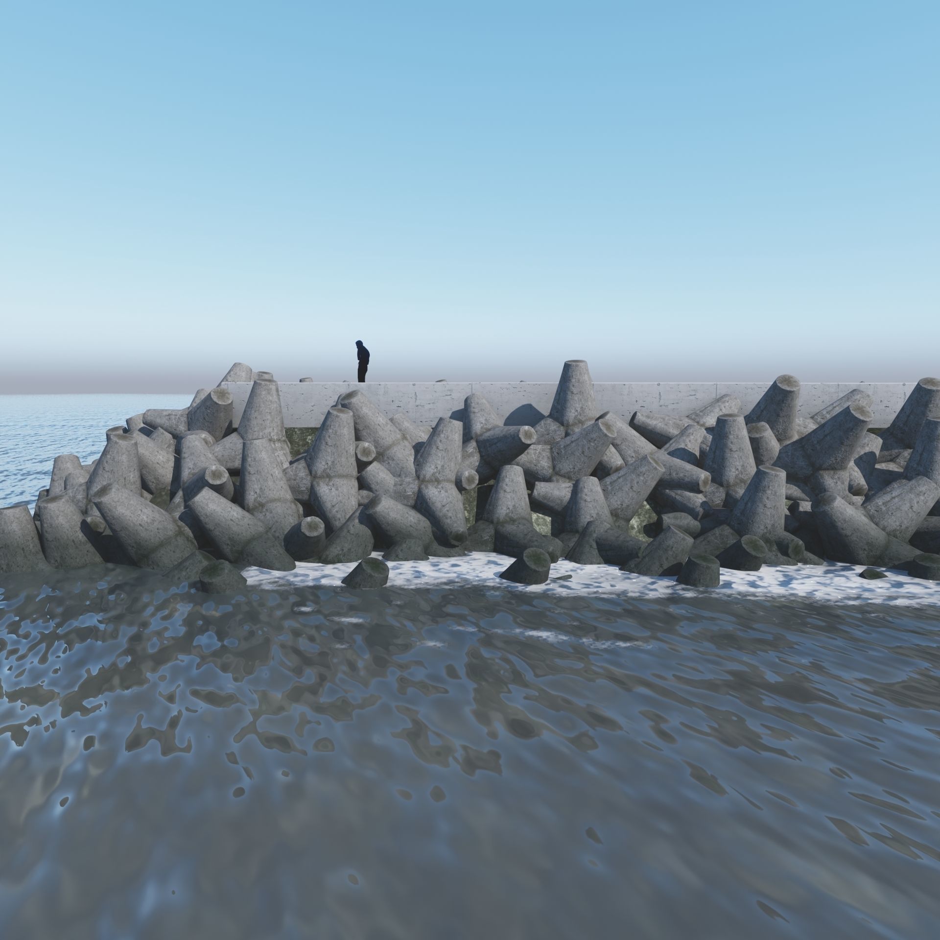 Breakwater 3D 3D Model Collection | CGTrader