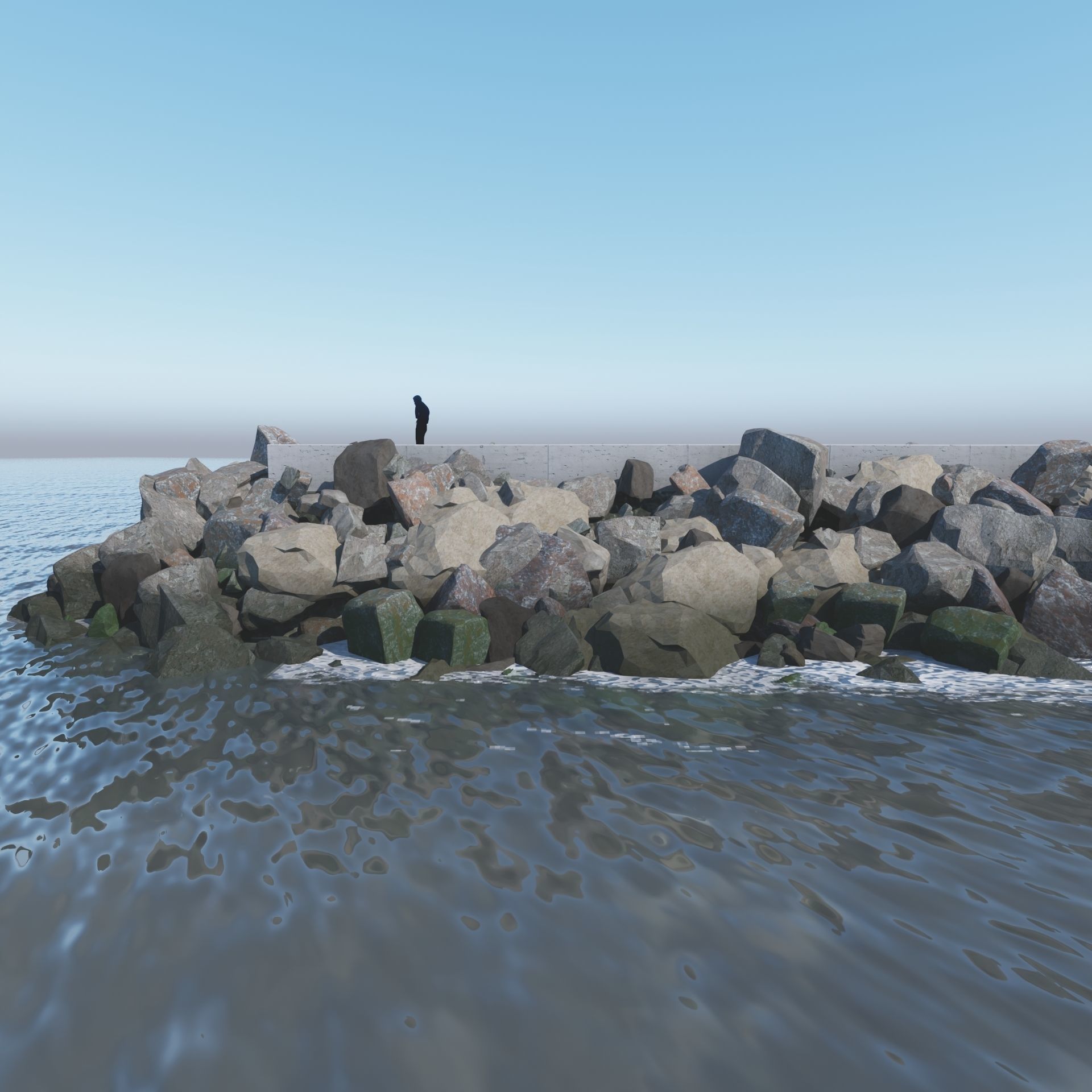 Breakwater 3D 3D Model Collection | CGTrader