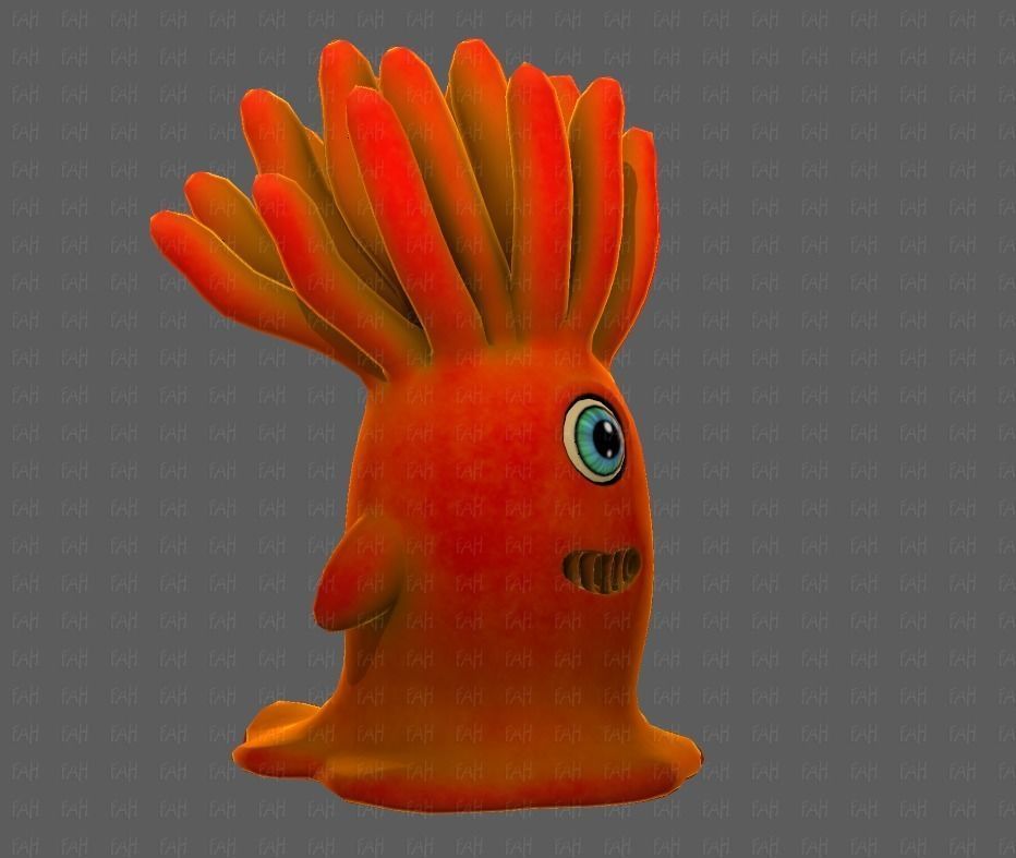 3D model Monster V09 VR / AR / low-poly | CGTrader