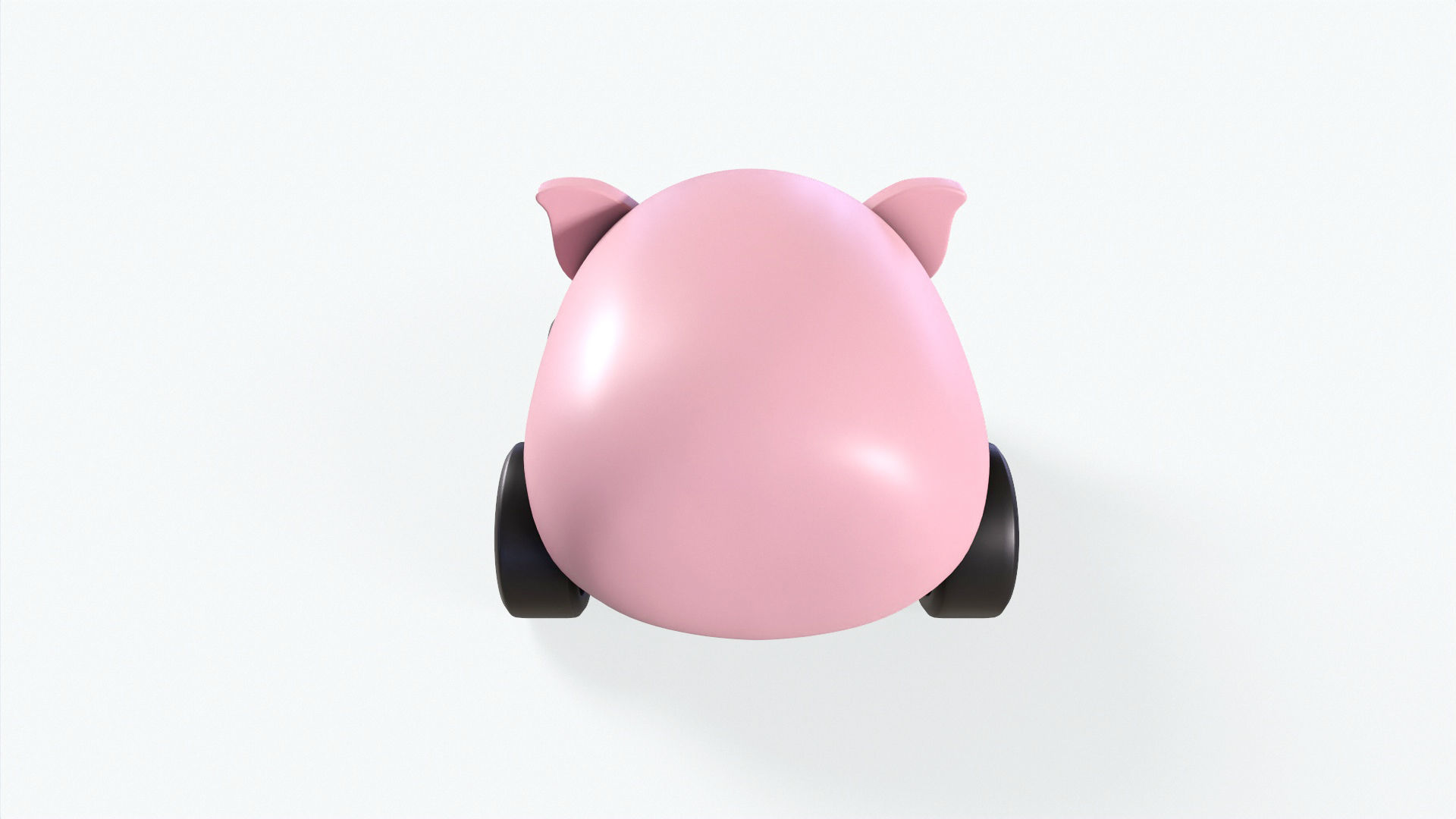 3D model Cartoon Pig Car Cute VR / AR / low-poly | CGTrader