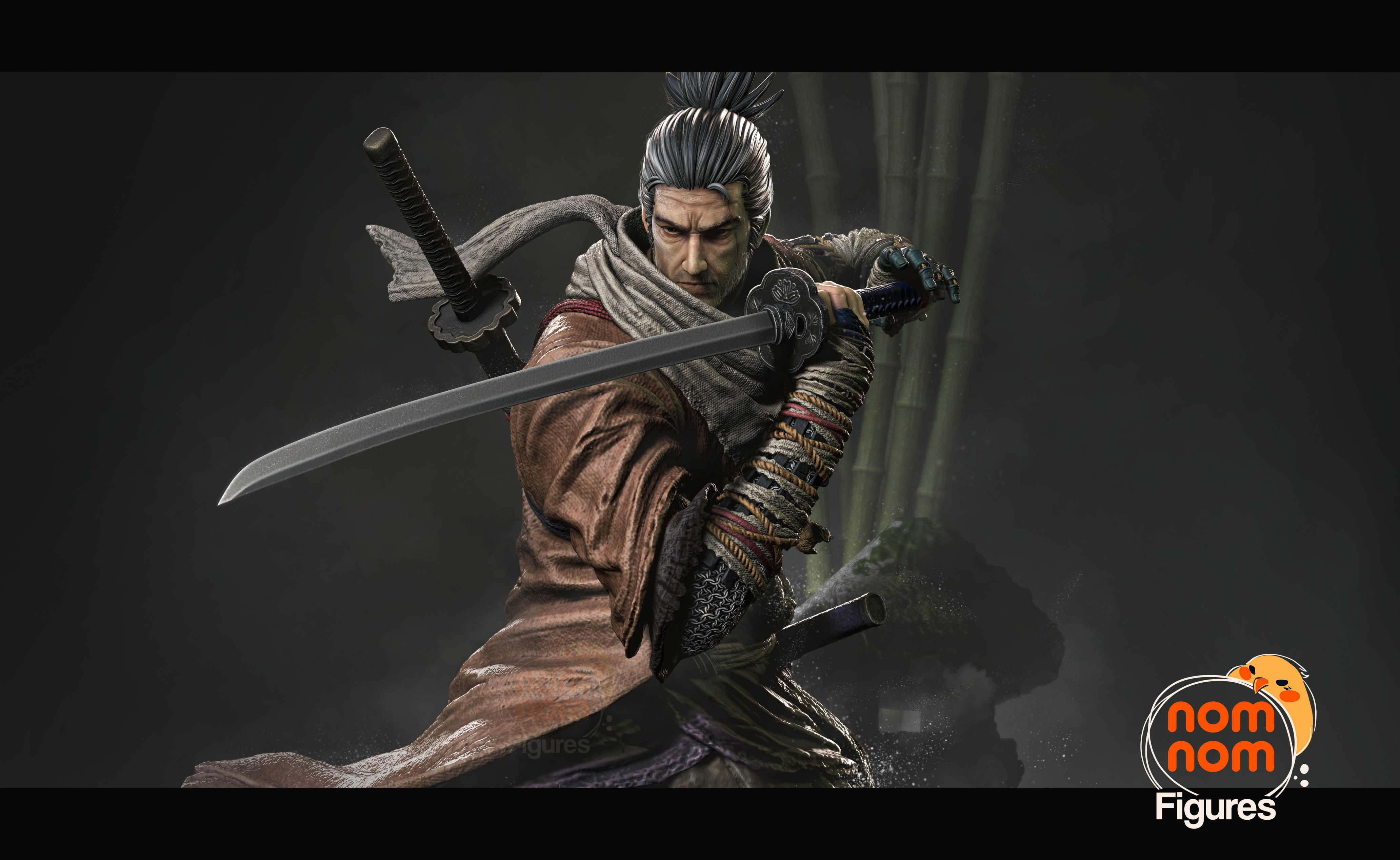 Sekiro from Sekiro Shadows Die Twice 3D model 3D printable | CGTrader