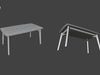 3D model Low Poly Tables Pack VR / AR / low-poly | CGTrader