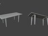 3D model Low Poly Tables Pack VR / AR / low-poly | CGTrader