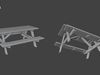 3D model Low Poly Tables Pack VR / AR / low-poly | CGTrader