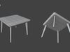 3D model Low Poly Tables Pack VR / AR / low-poly | CGTrader