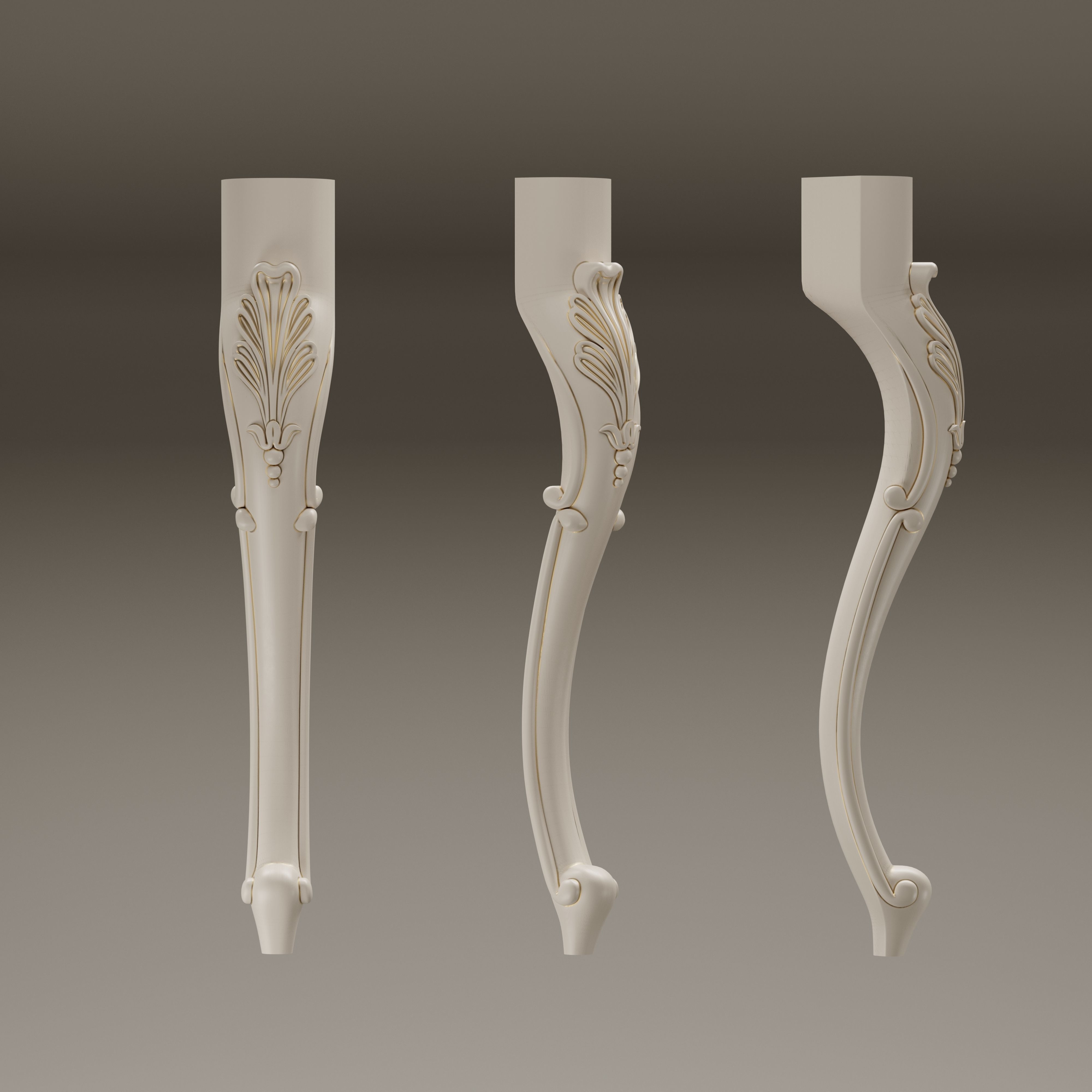 Table Leg For 4 Axis Cnc machine 3D model | CGTrader
