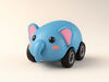 3D model Cartoon Animal Car Cute Pack 01 VR / AR / low-poly | CGTrader