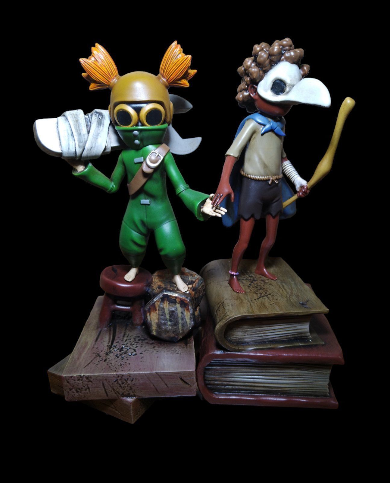 little nightmares 3 diorama low and alone 3D model 3D printable | CGTrader