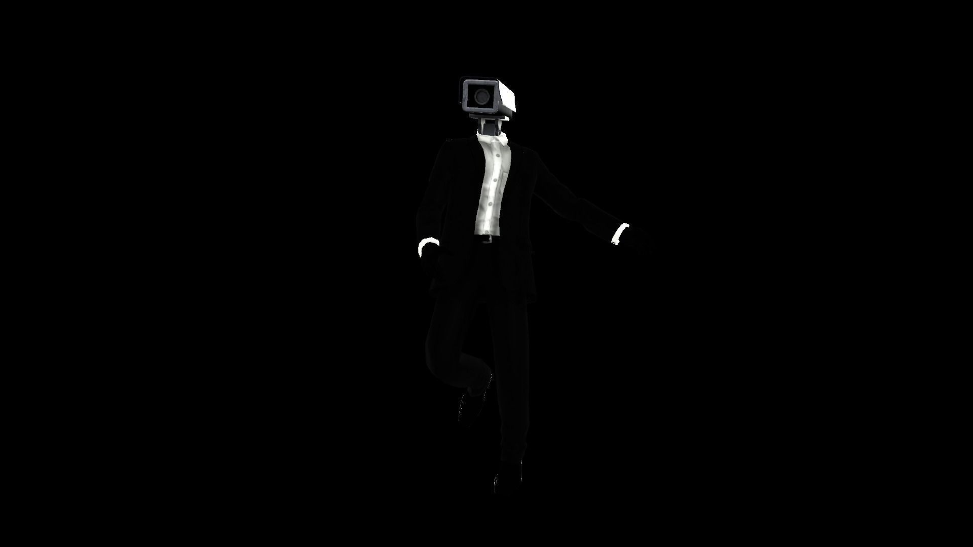 3D model Cameraman 3d model rigged animated VR / AR / low-poly | CGTrader