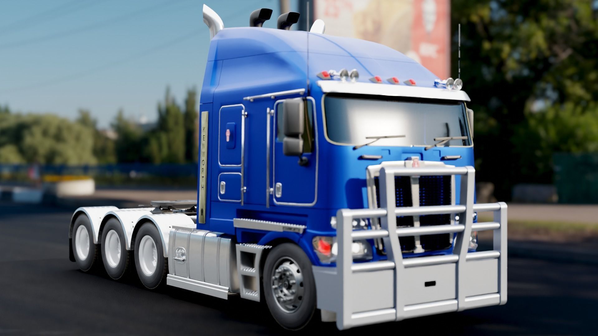 Kenworth K220 Australia 3D model | CGTrader