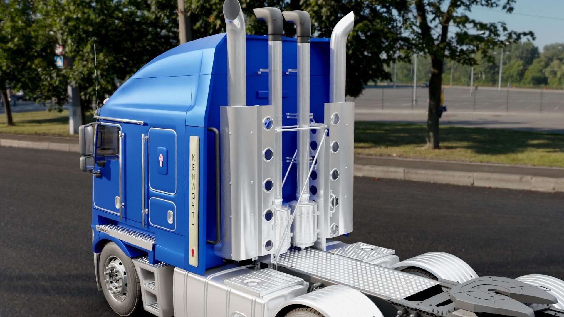 Kenworth K220 Australia 3D model | CGTrader