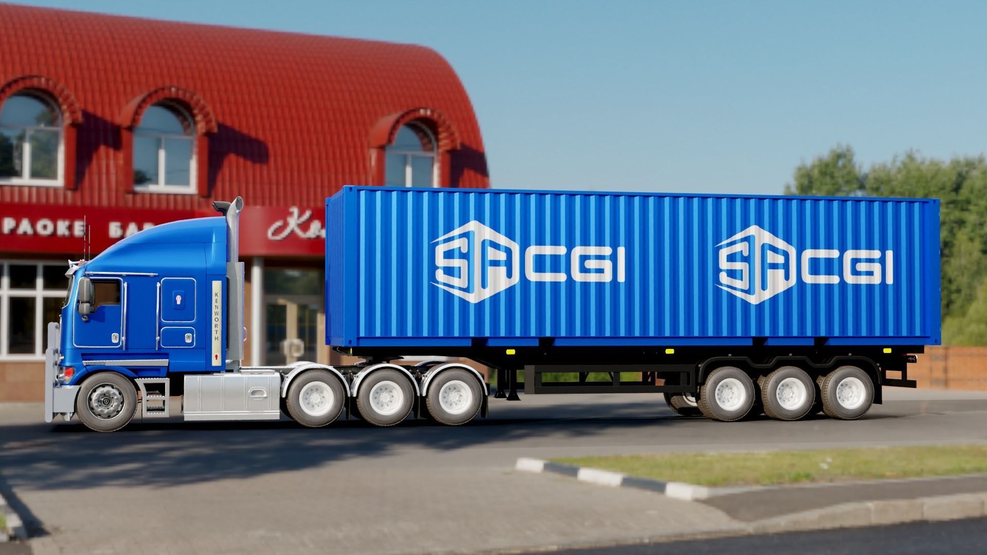 Kenworth K220 Australia 3D model | CGTrader