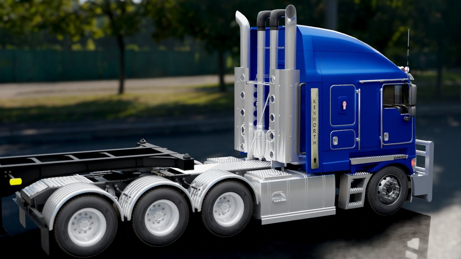 Kenworth K220 Australia 3D model | CGTrader