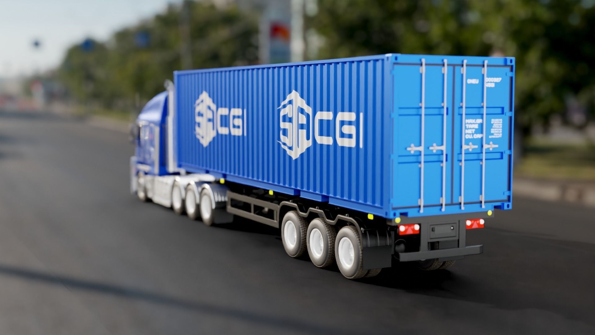 Kenworth K220 Australia 3D model | CGTrader