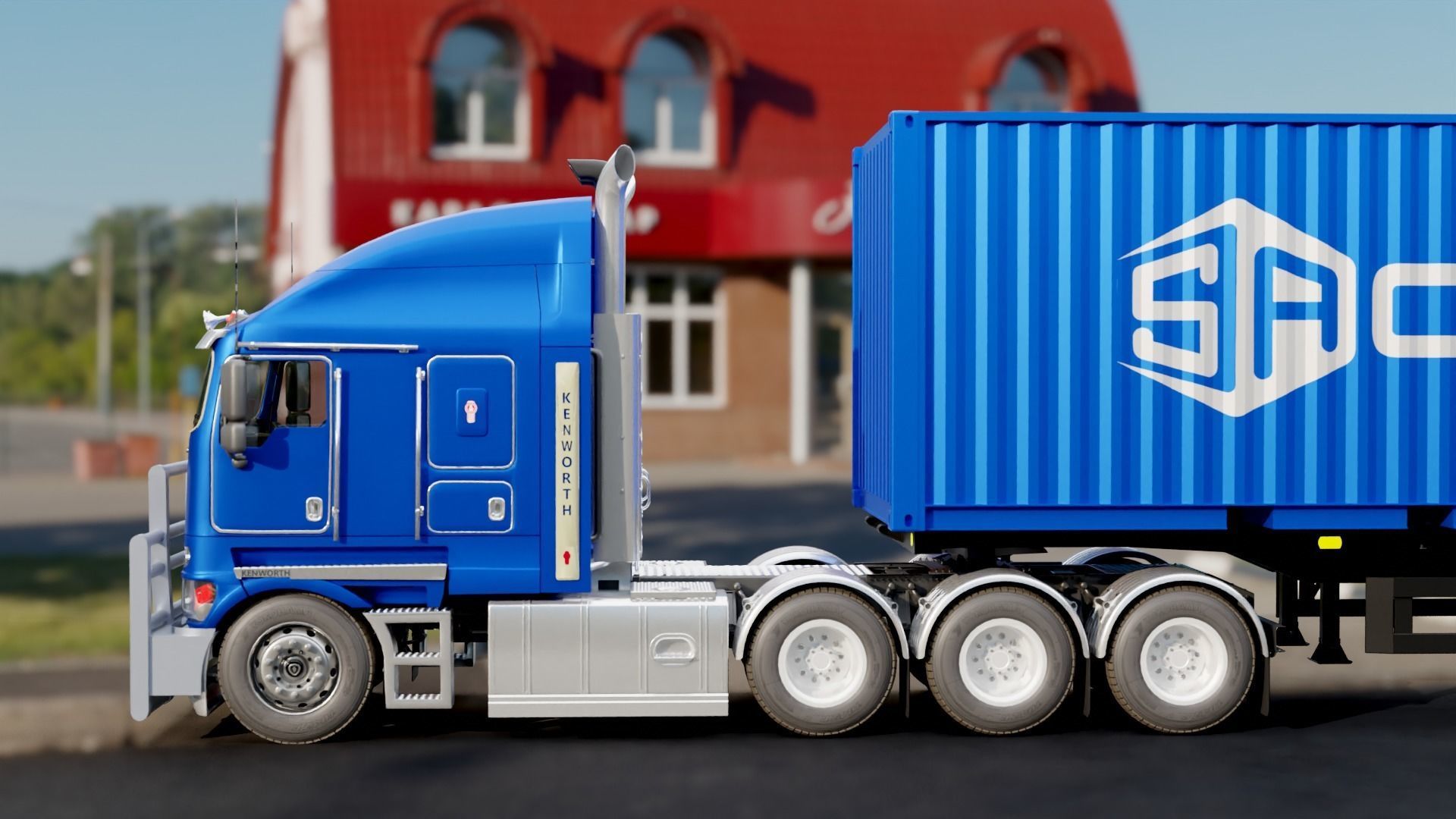 Kenworth K220 Australia 3D model | CGTrader