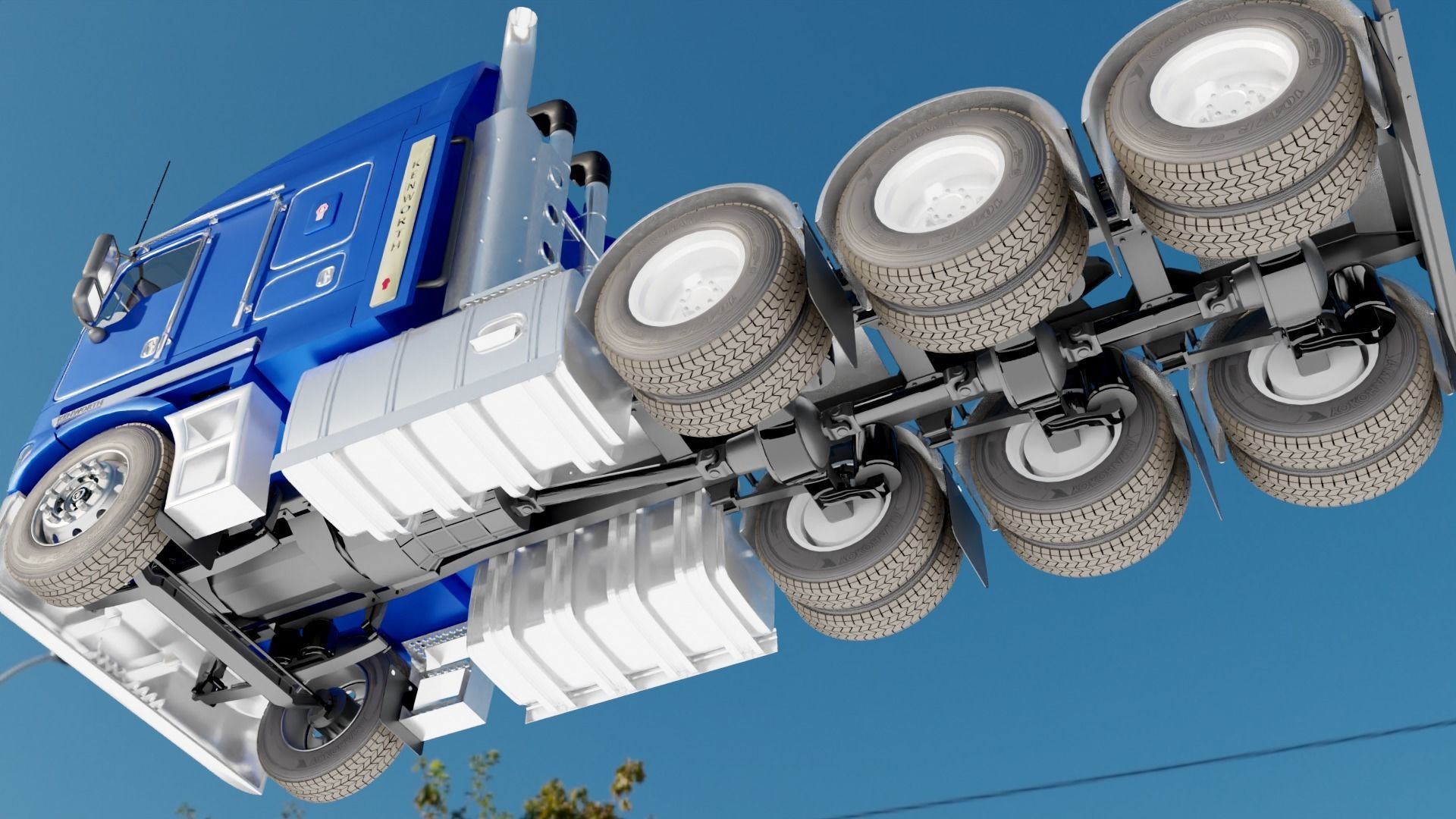 Kenworth K220 Australia 3D model | CGTrader