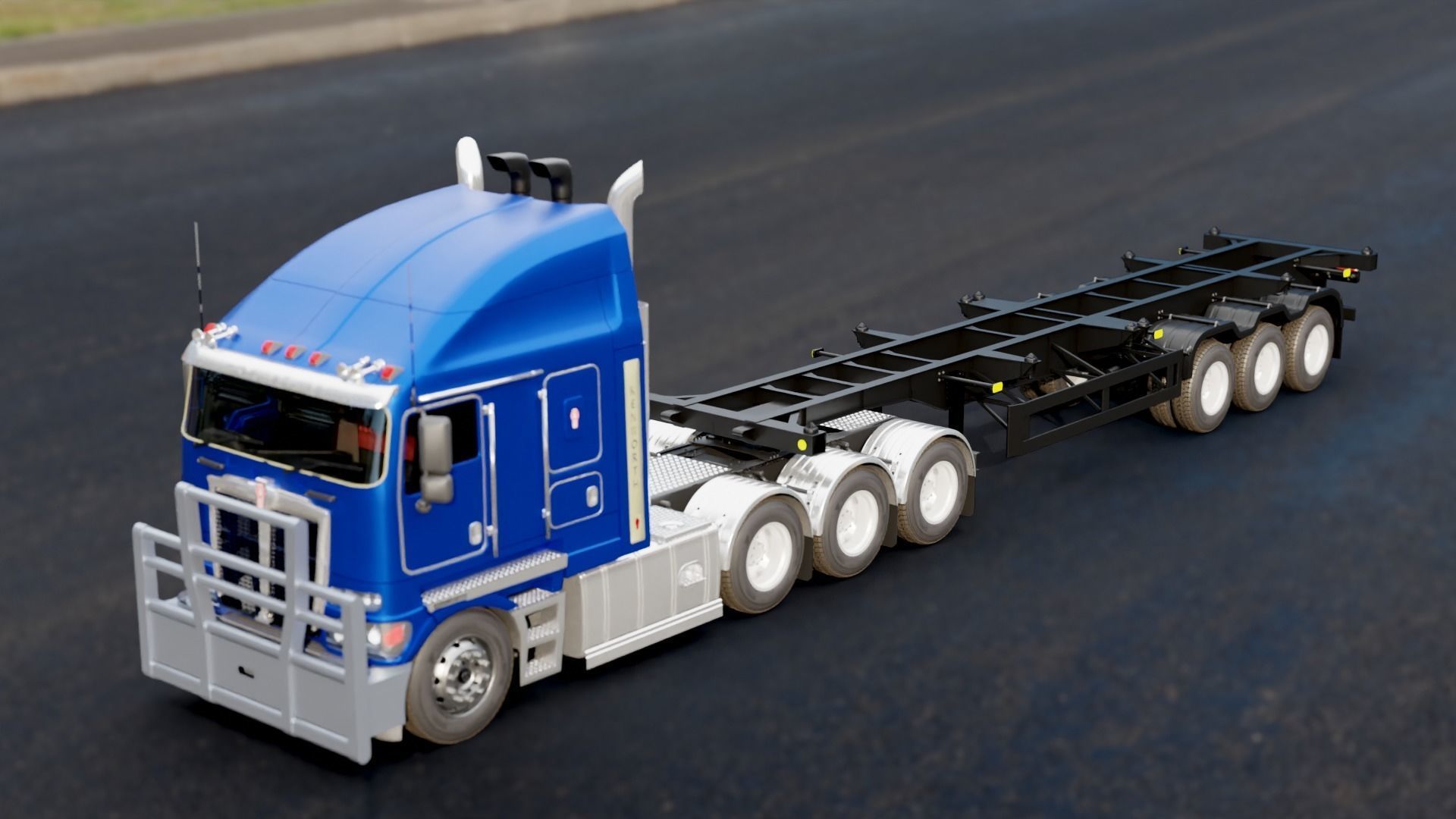 Kenworth K220 Australia 3D model | CGTrader