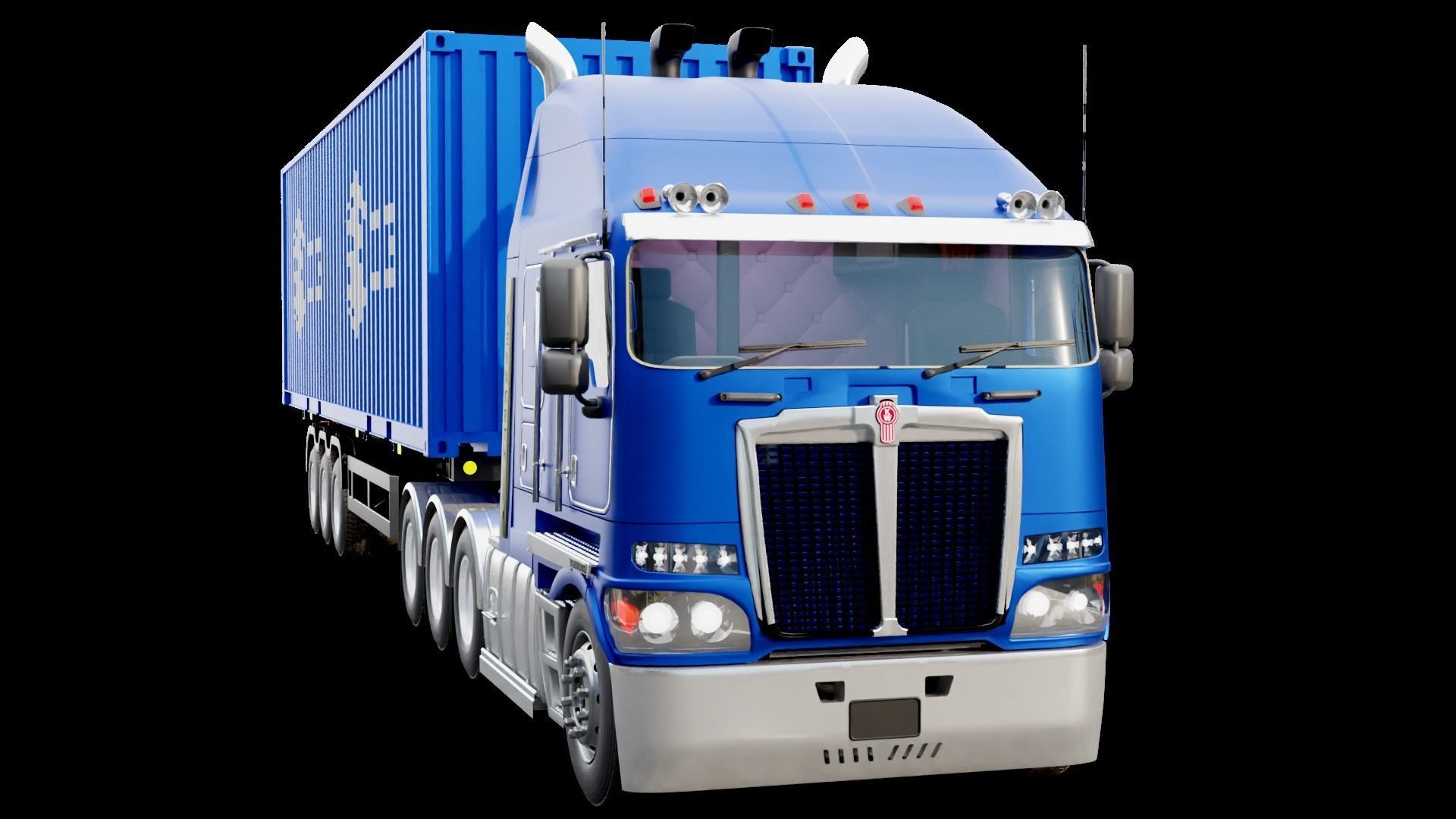 Kenworth K220 Australia 3D model | CGTrader