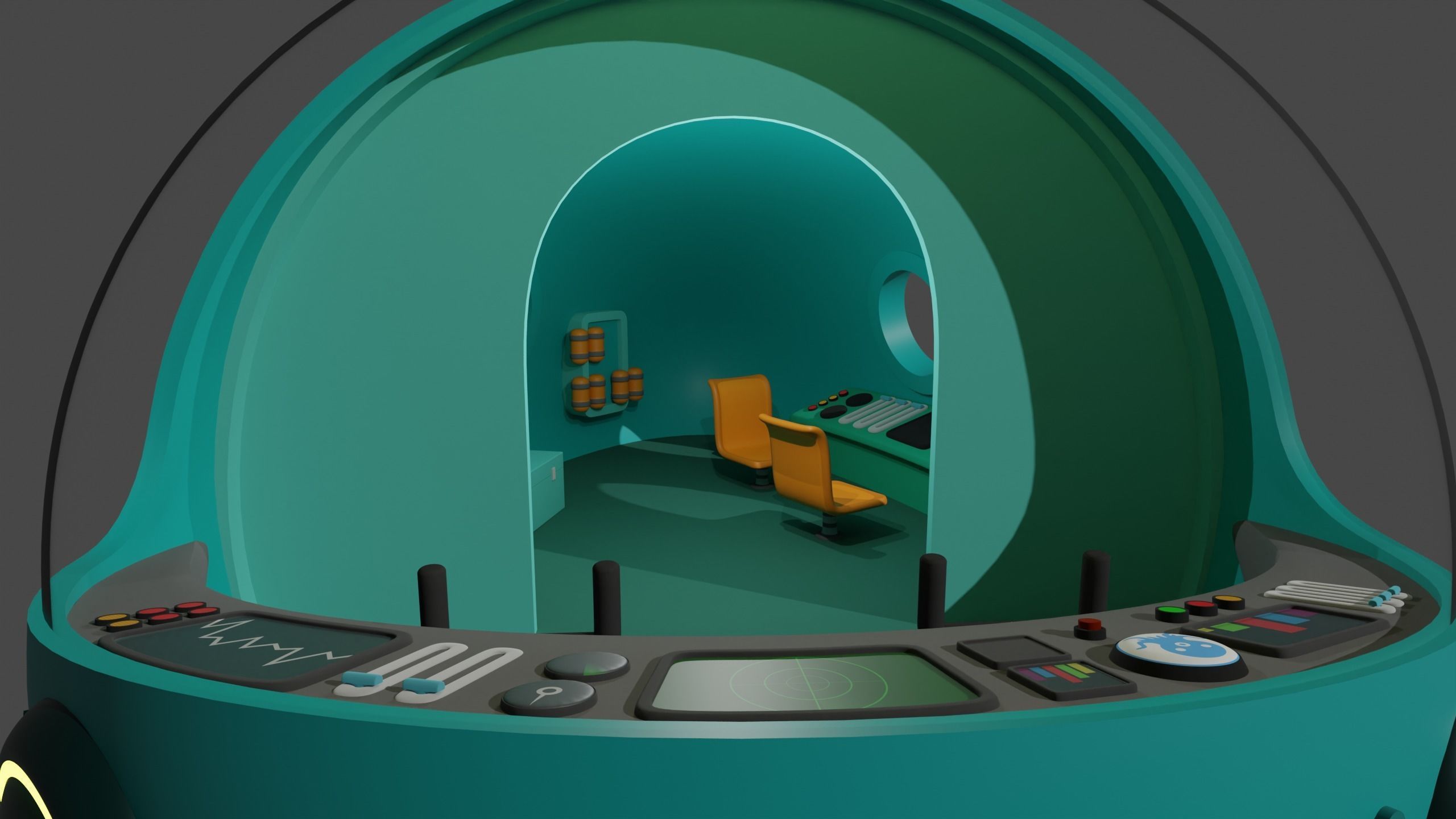 Gup - A Octonauts free 3D model rigged | CGTrader