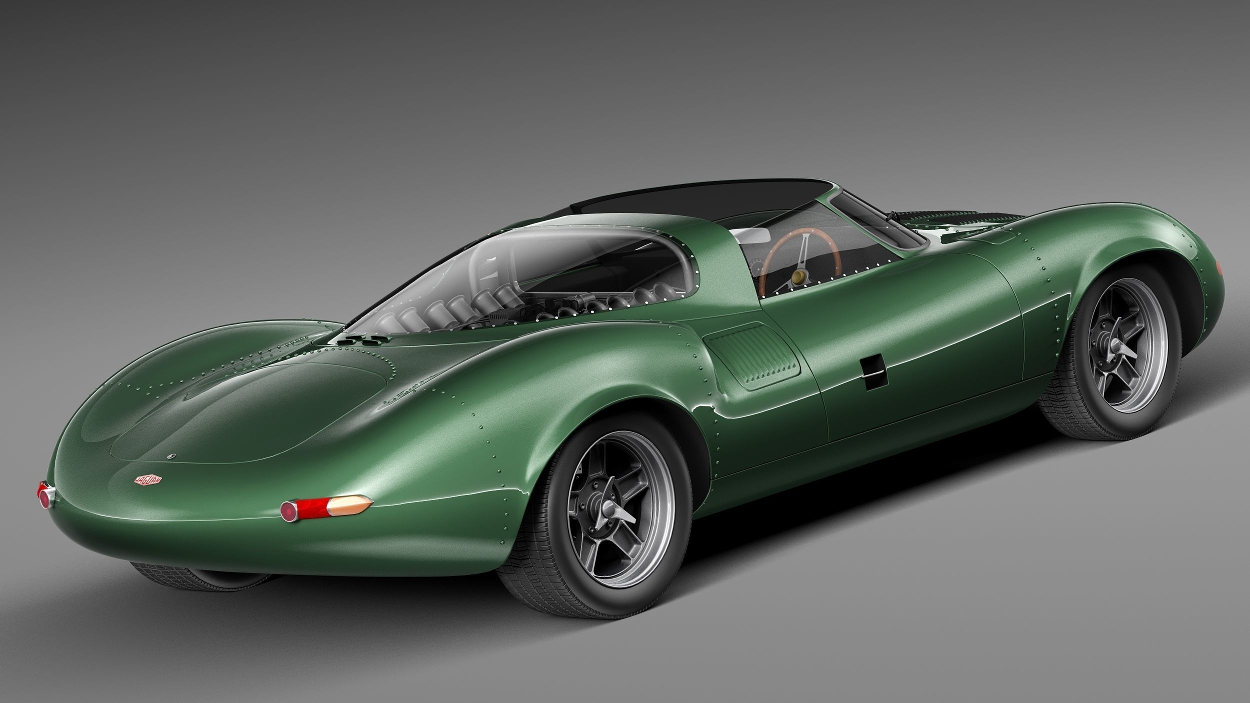 Jaguar XJ13 1966 3D model | CGTrader