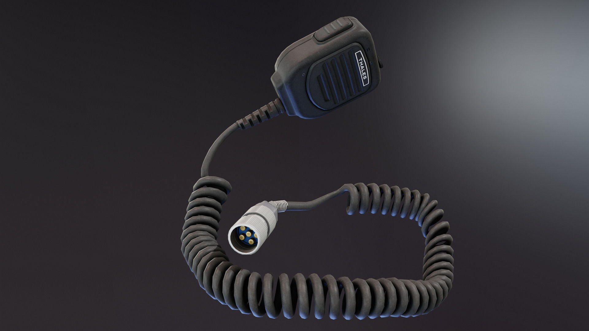 3D model Thales PTT Handheld Speakers VR / AR / low-poly | CGTrader