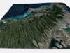 Mountain landscape Honolulu Hawaii 3D model | CGTrader