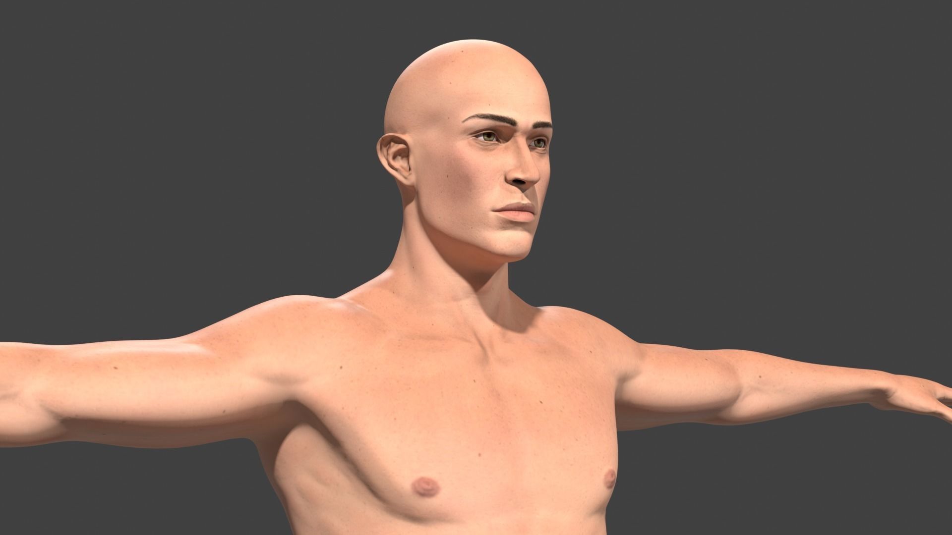 3D model Realistic White Male - Rigged VR / AR / low-poly | CGTrader