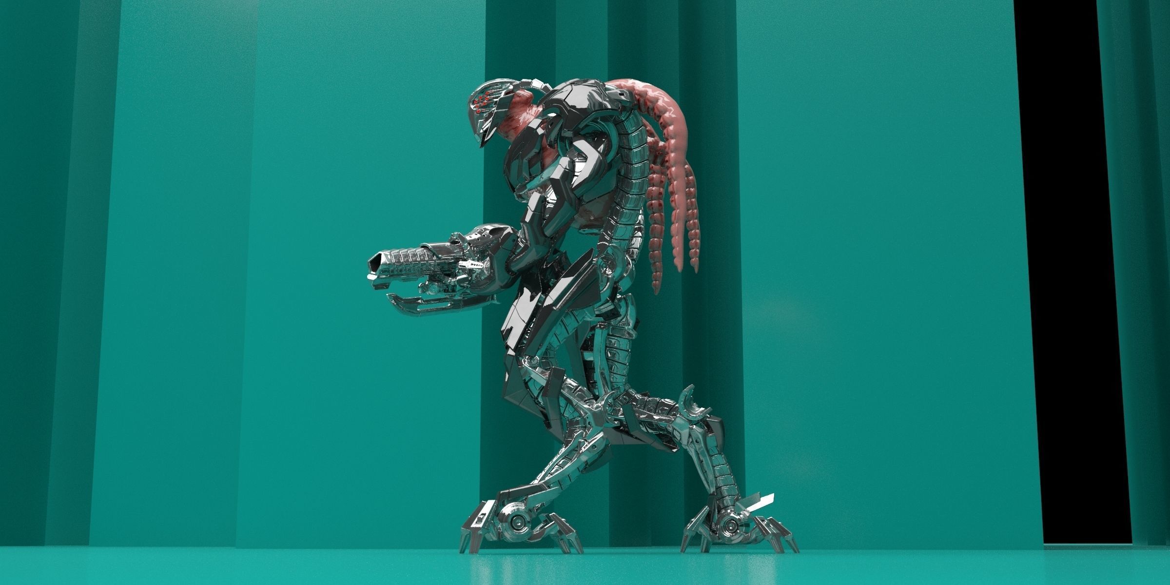 3D model Ceph Crysis 2 VR / AR / low-poly | CGTrader